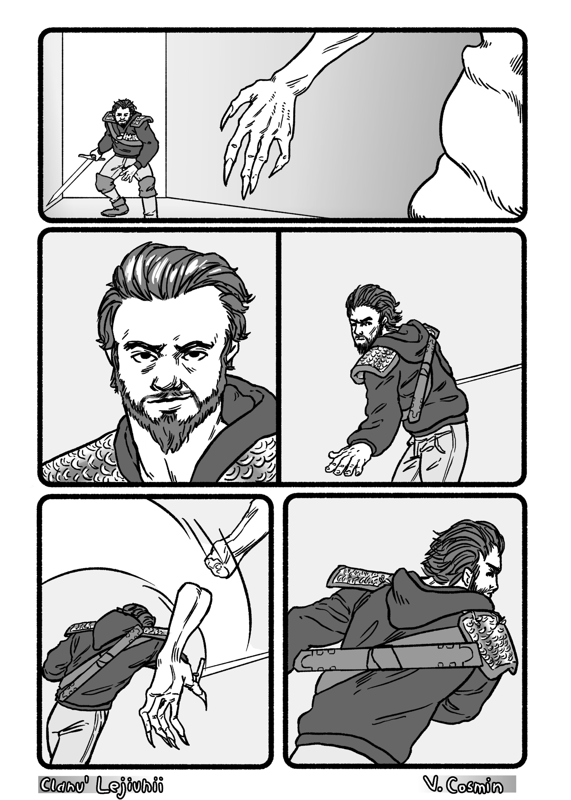 ArtStation - Codrin Bradea - Interphone Ghost - Fan Art part 2, Vișan ...