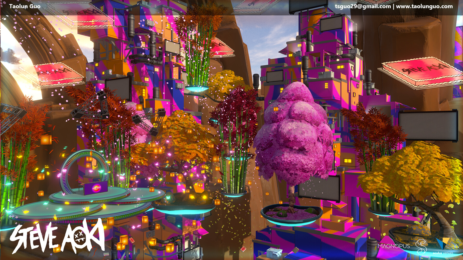 Taolun Guo - Oculus Venues: Steve Aoki & Major Lazer VR Concerts