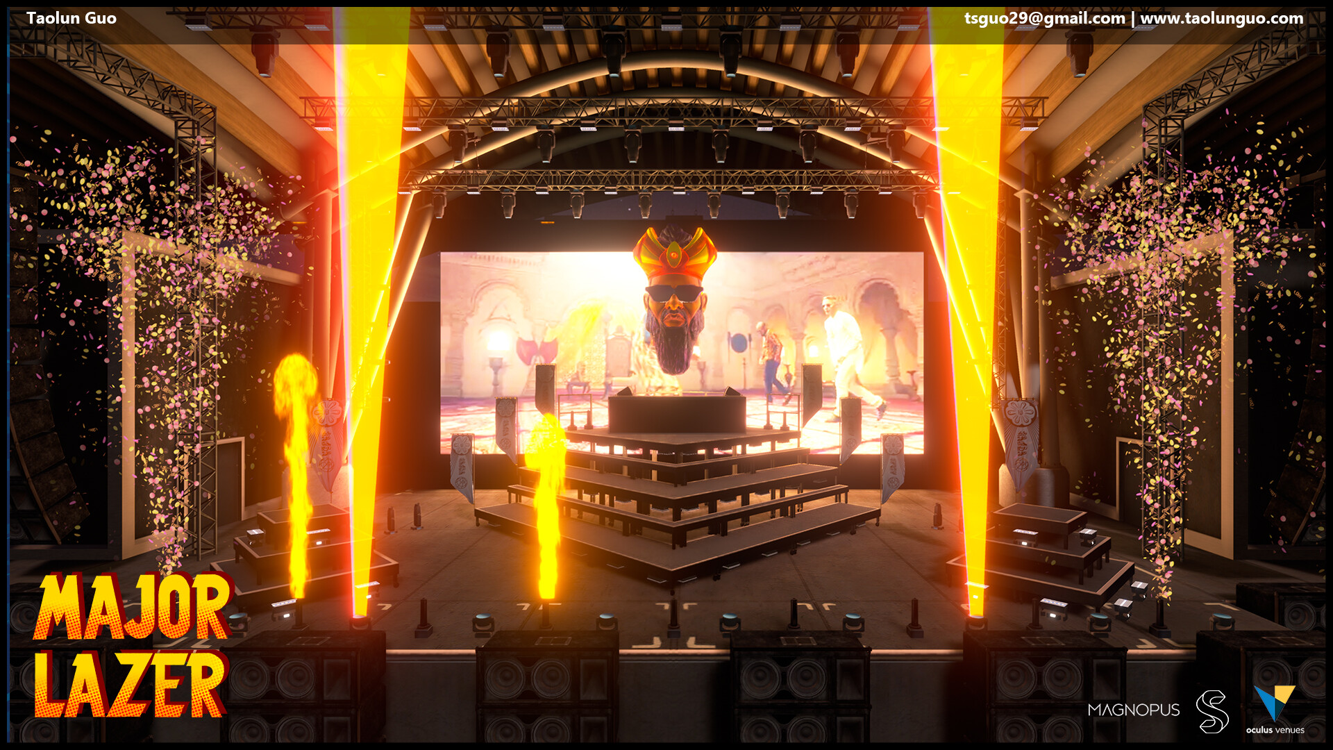 Taolun Guo - Oculus Venues: Steve Aoki & Major Lazer VR Concerts