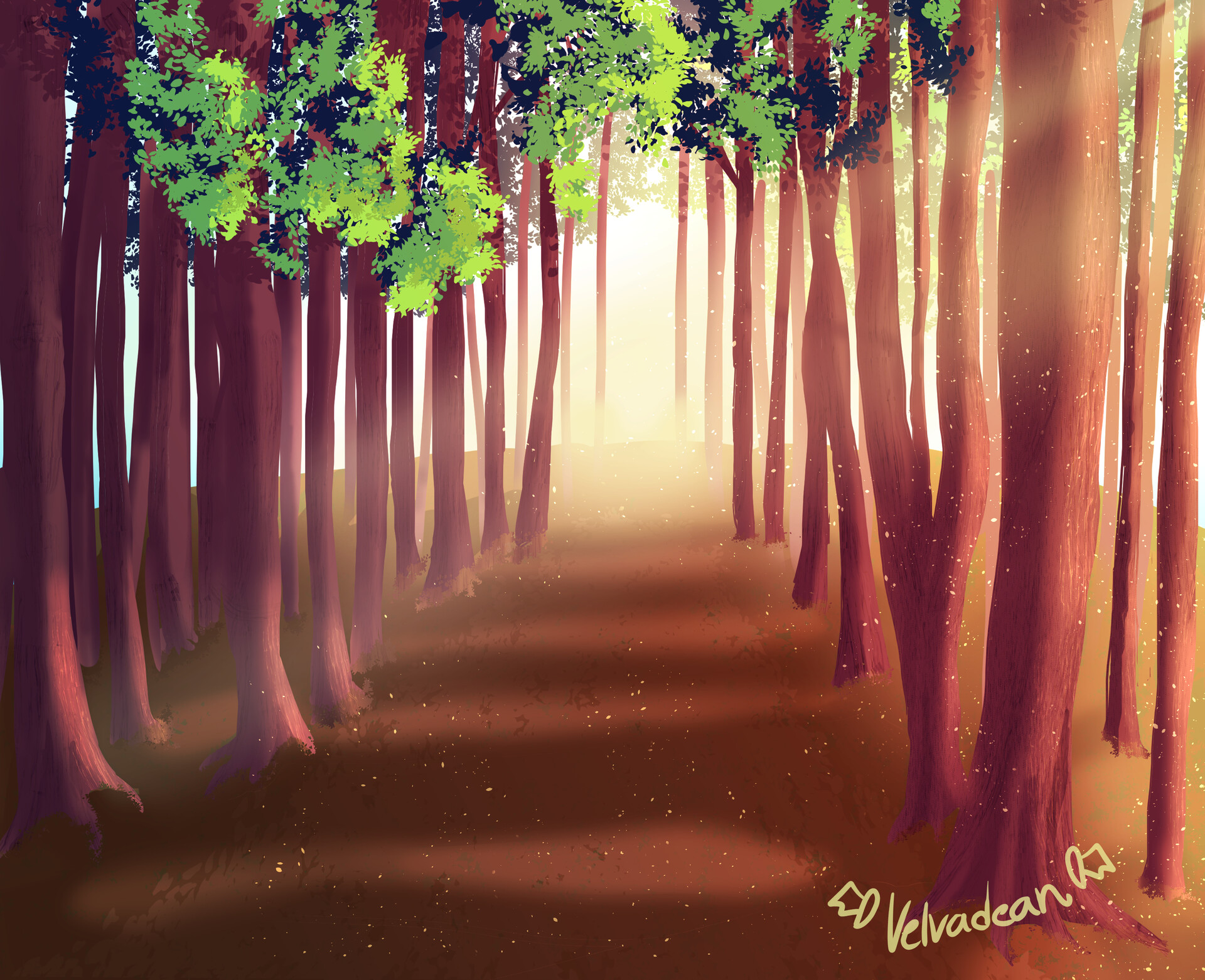 ArtStation - enter the woods