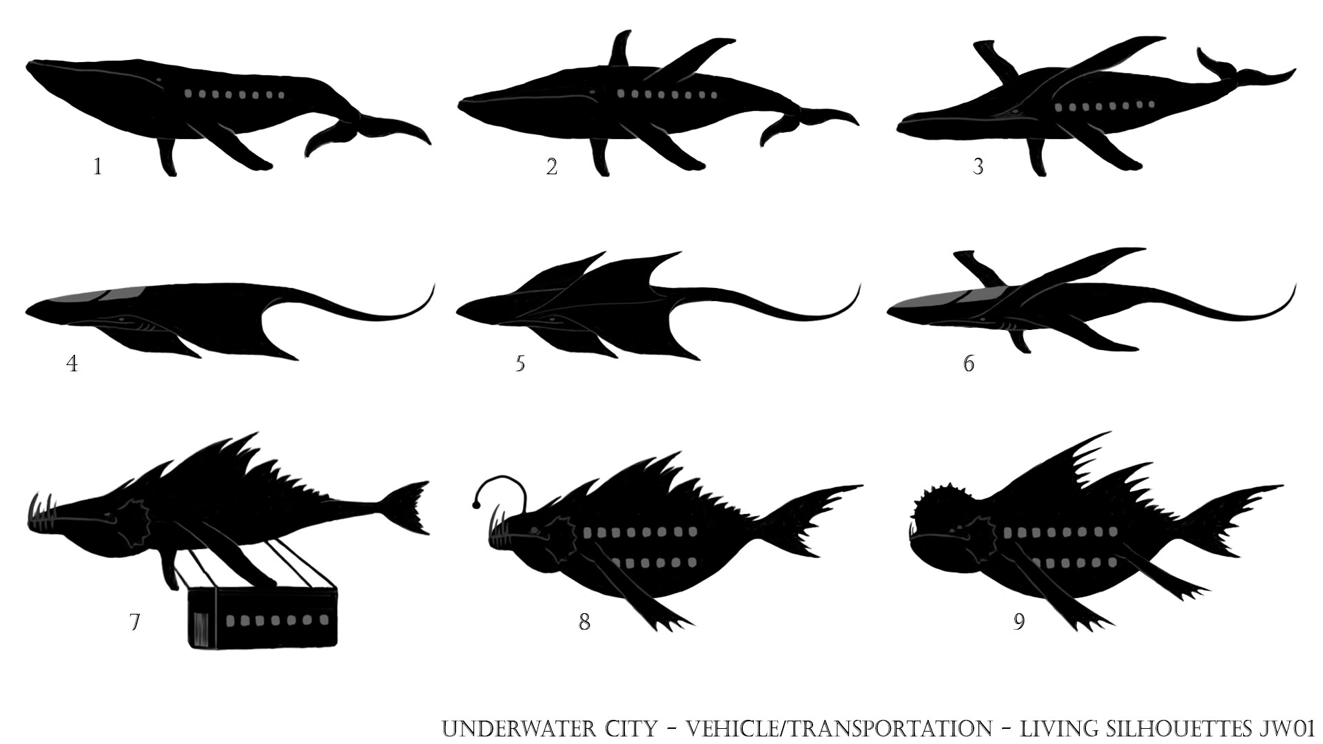 ArtStation - Alien Fish Designs