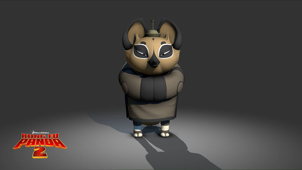 ArtStation - Fox /Kung Fu Panda 2