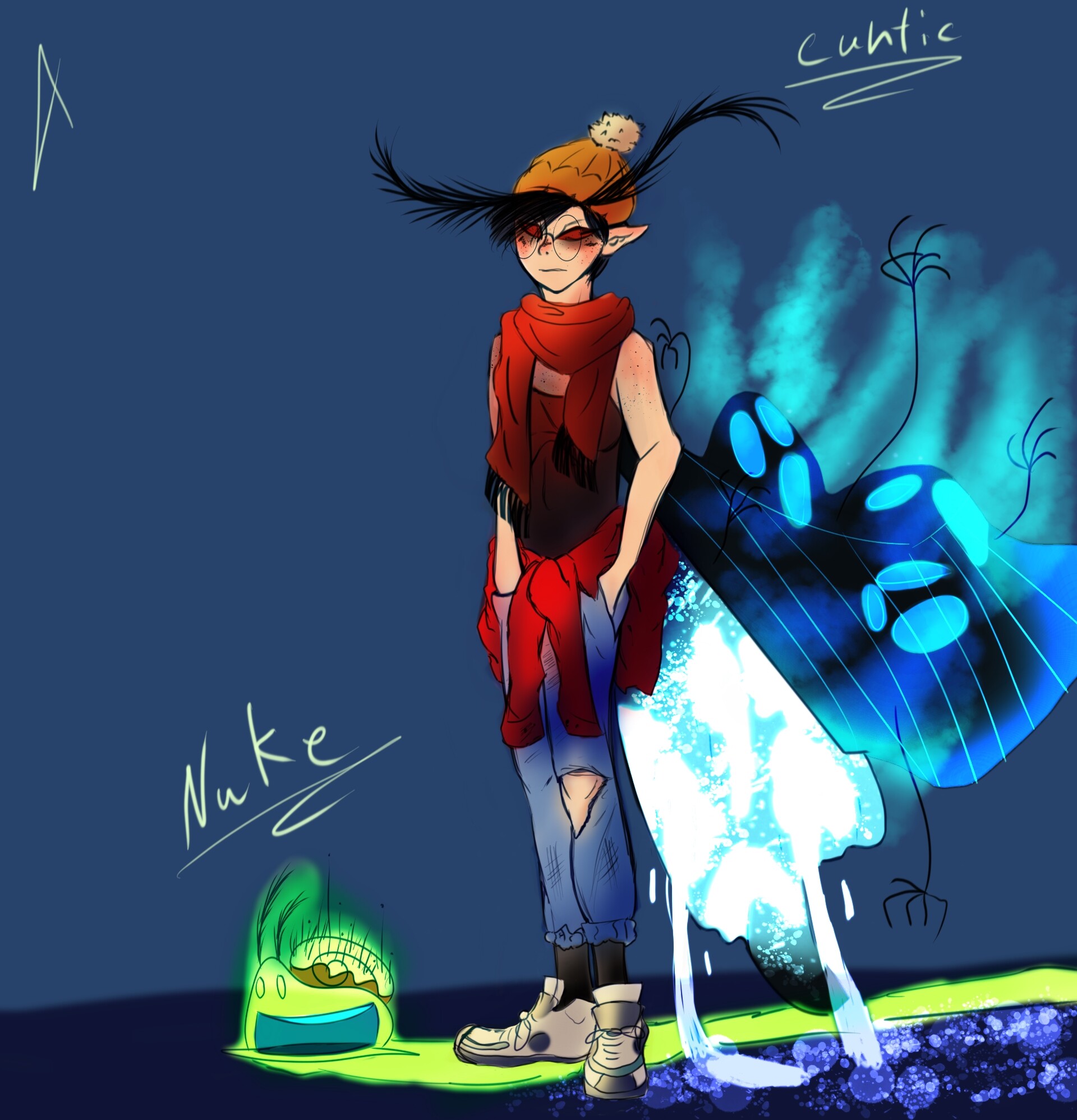 ArtStation - Cursed Wing Moth