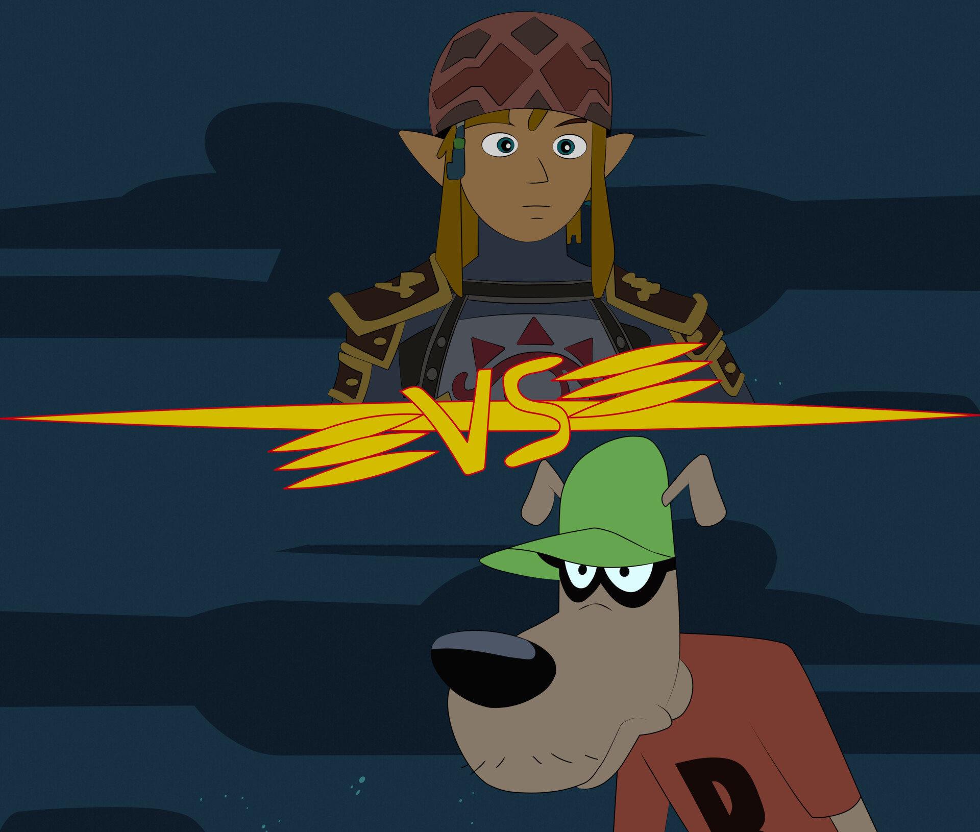 ArtStation - Link Link vs Burger Beagle