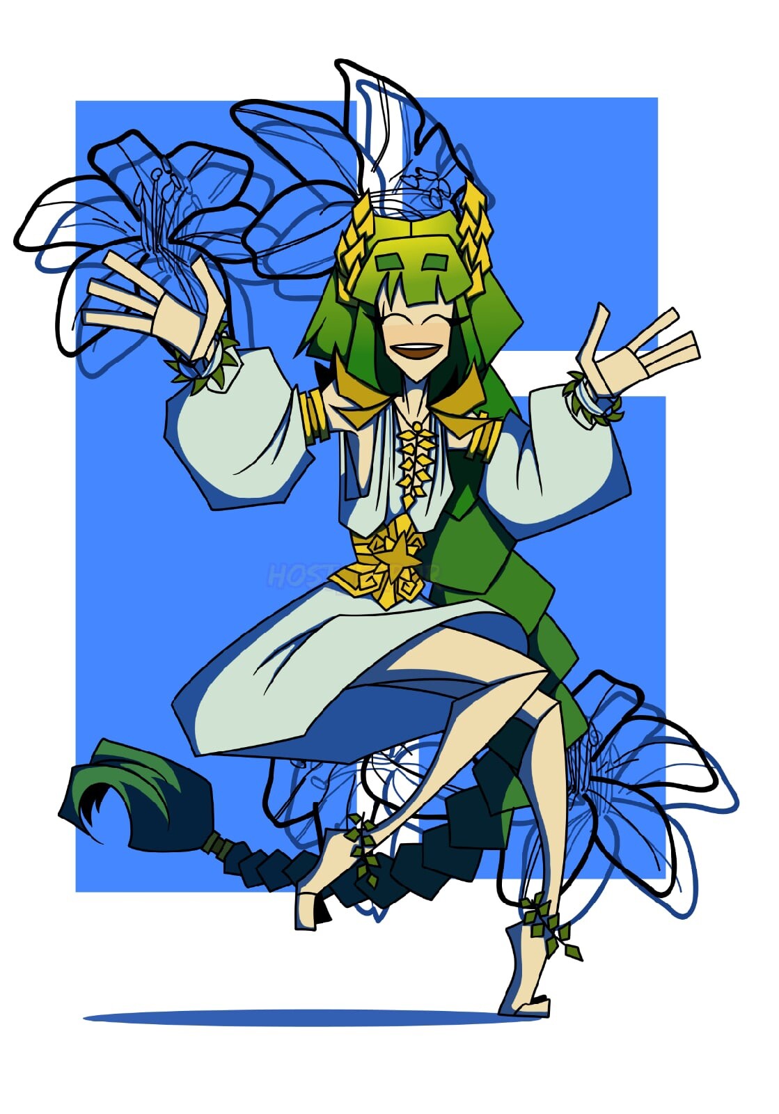 ArtStation - Flora from AFK Arena