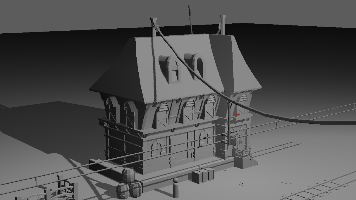 ArtStation - 3D Scenes Polygons