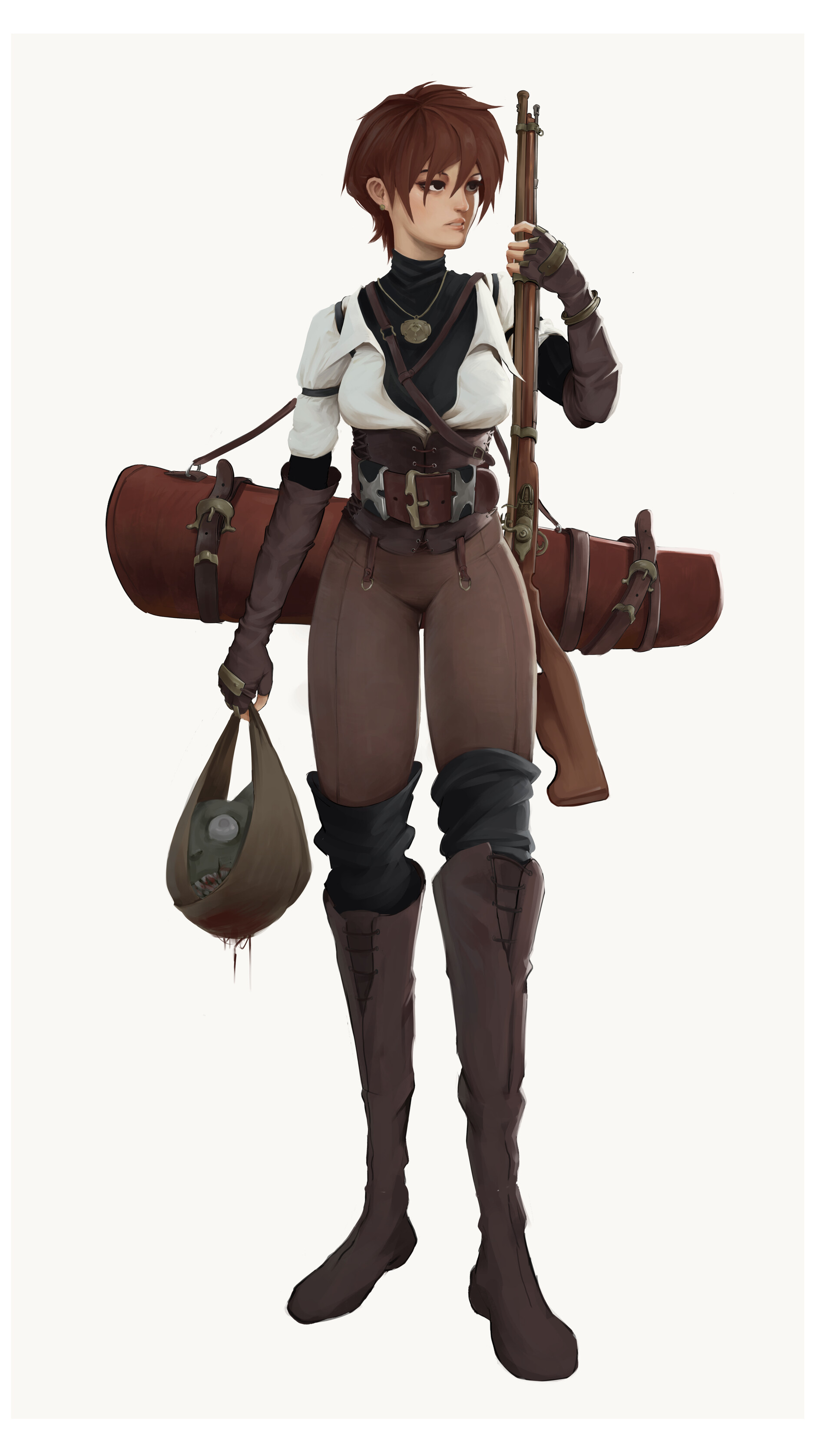 ArtStation - The huntress