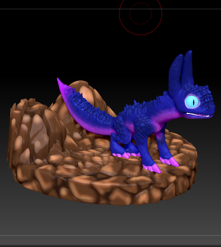 ArtStation - A 3d modeling of a geko