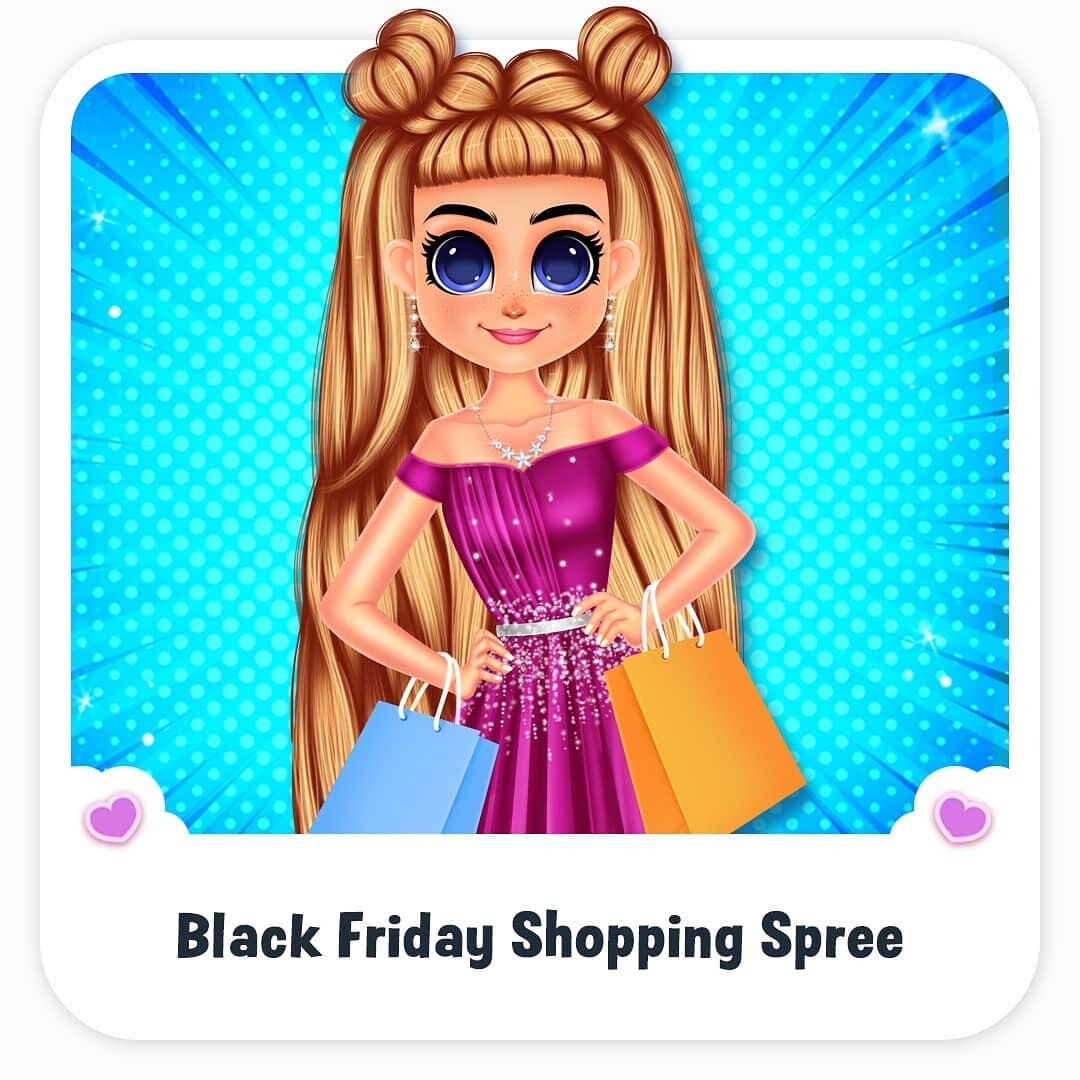 Cutedressup games - Black Friday Shopping Spree