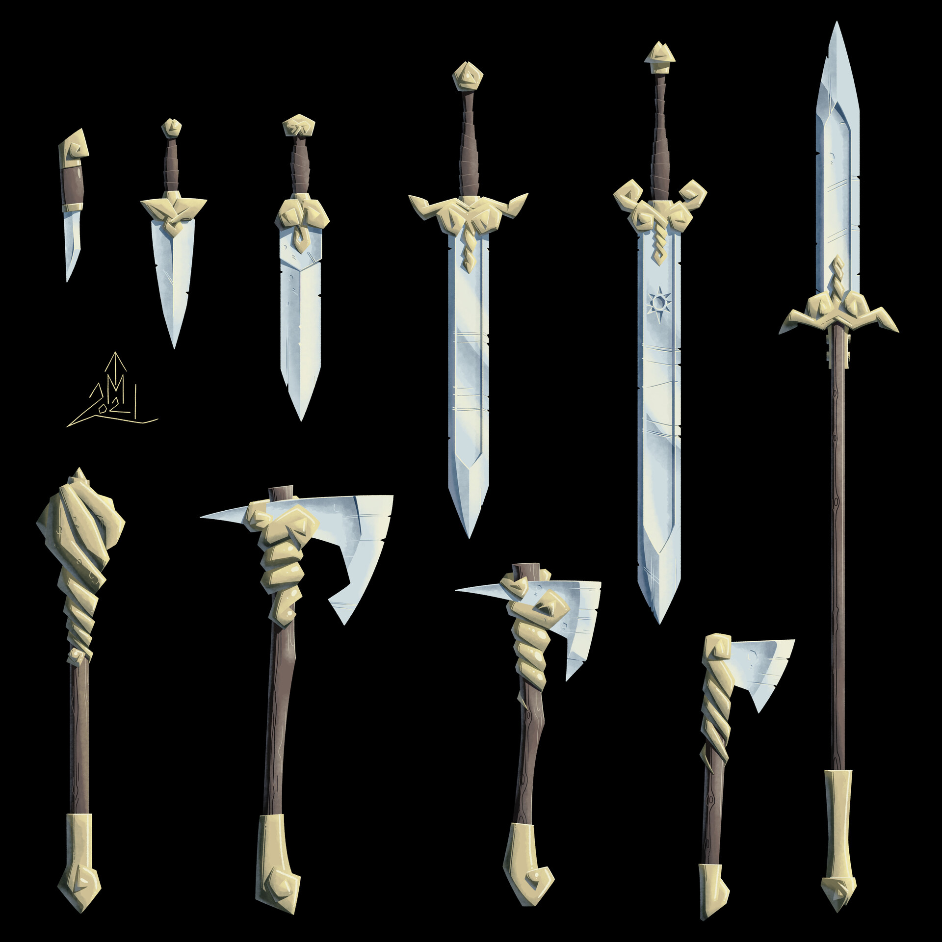 ArtStation - Paladin Arms