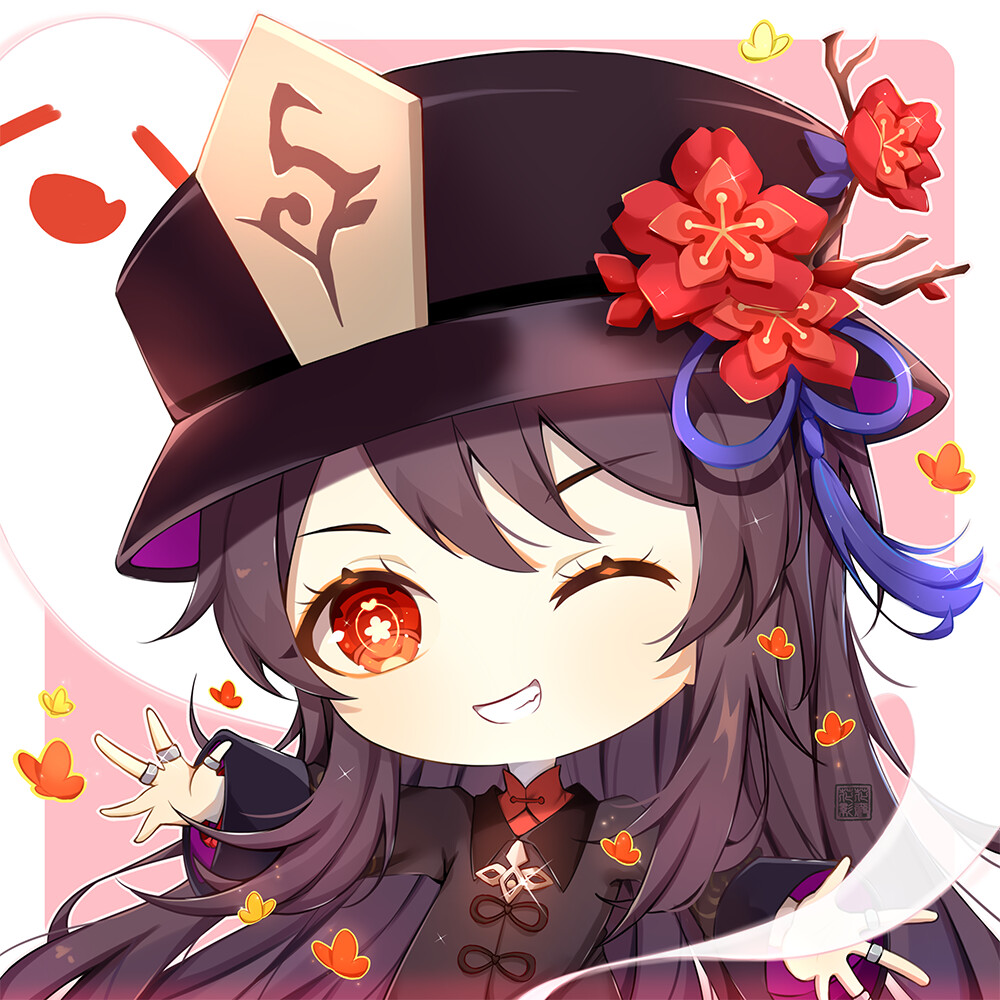 ArtStation - Genshin - Hu Tao