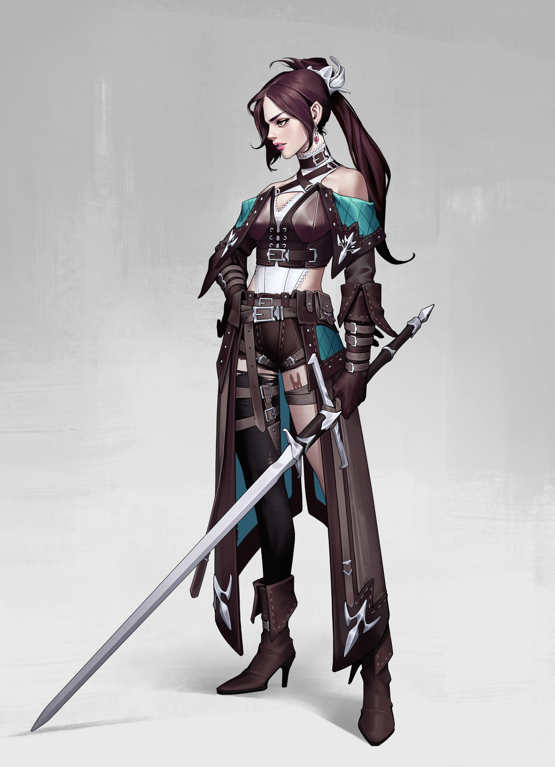 ArtStation - female warrior