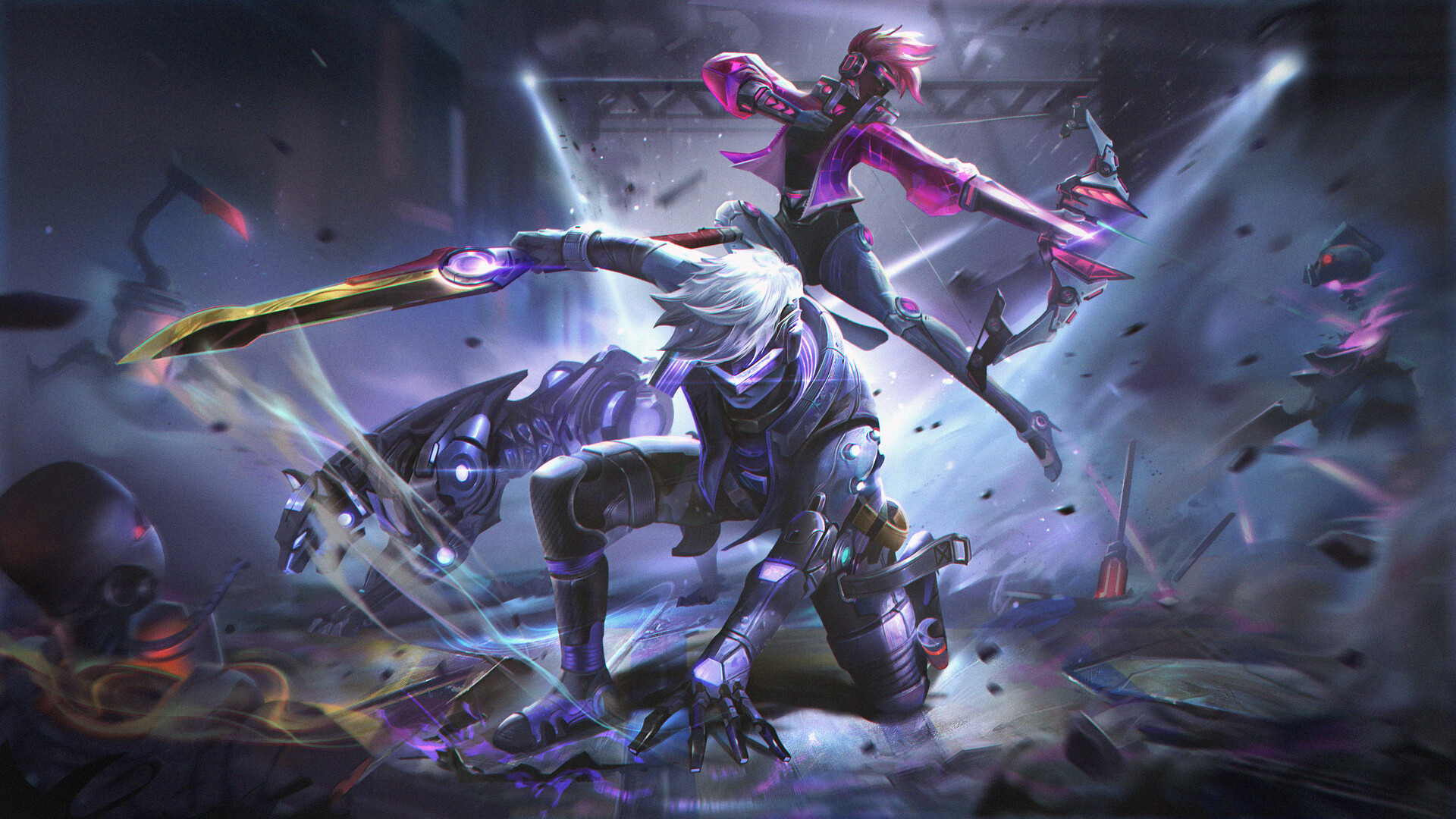 ArtStation - Artwork for Cyber Fighters