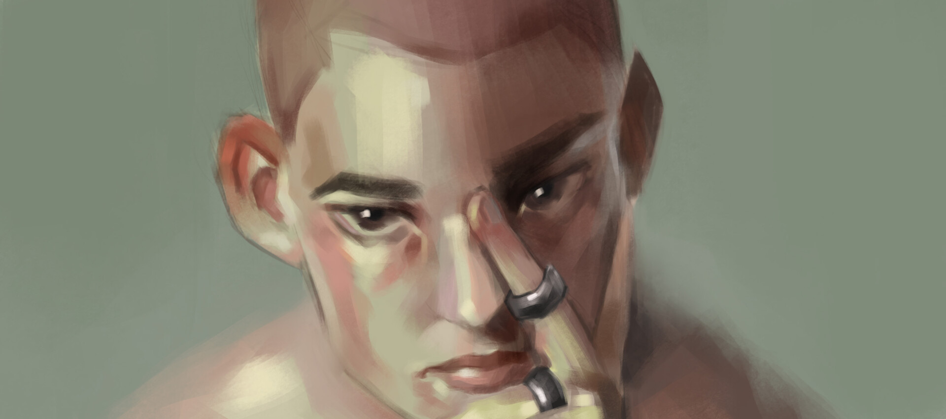 ArtStation - sad boy