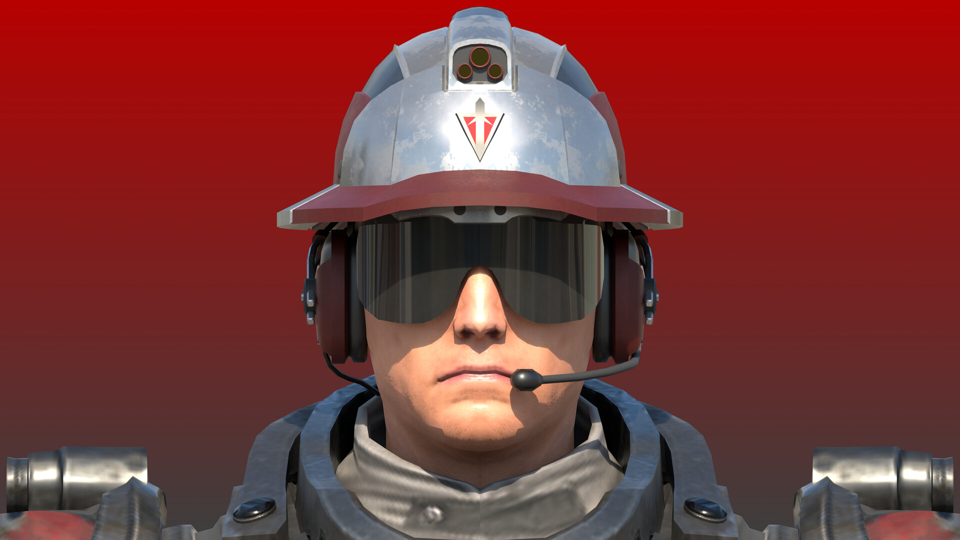 G1NGERBOY - Planetside 2 - TR-115 Construction Helmet