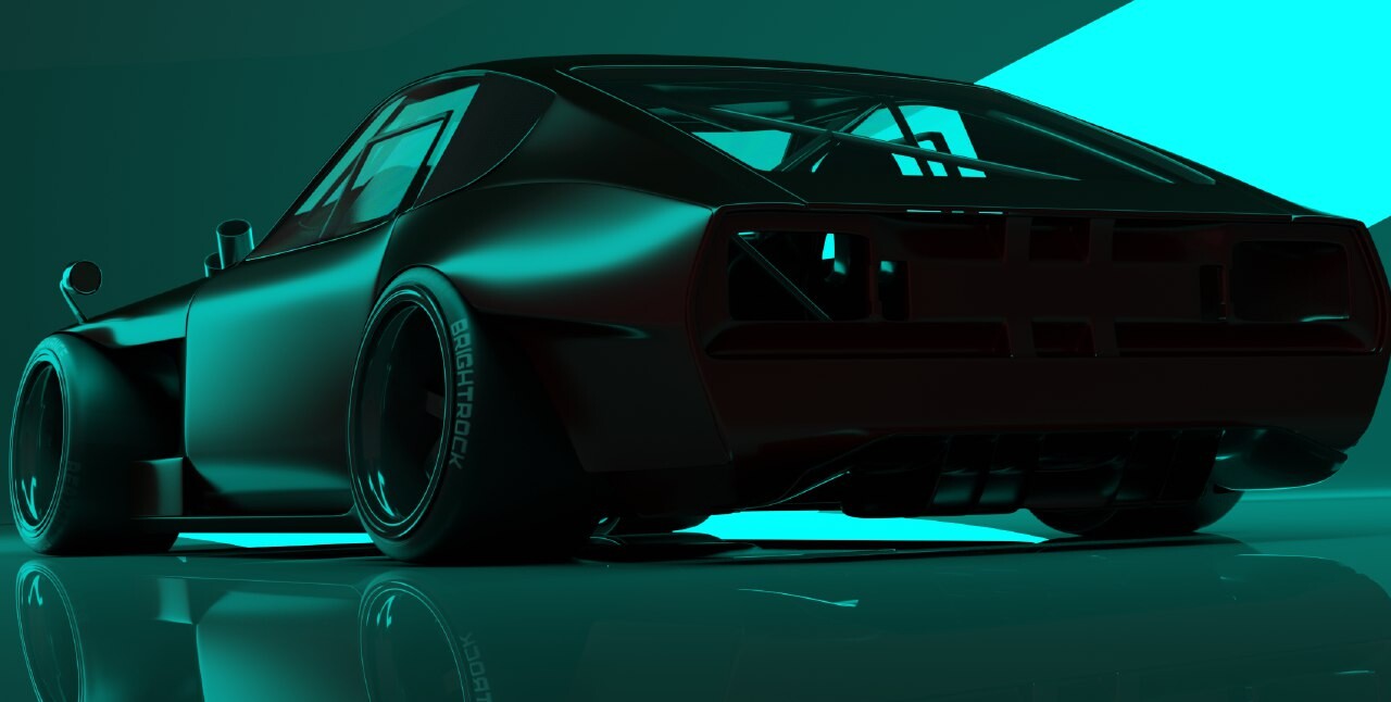 ArtStation - Nissan 340z widebody kit