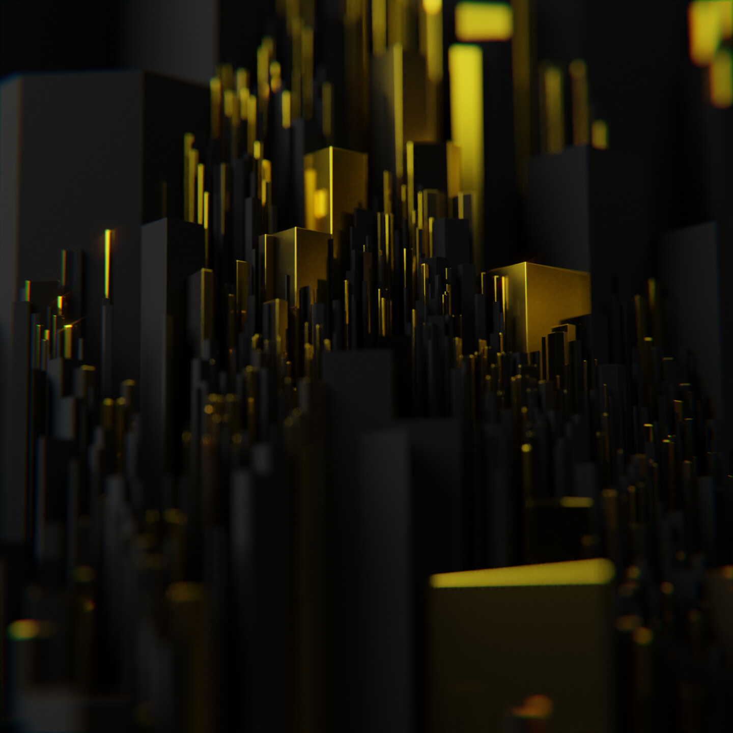 ArtStation - gold abstraction