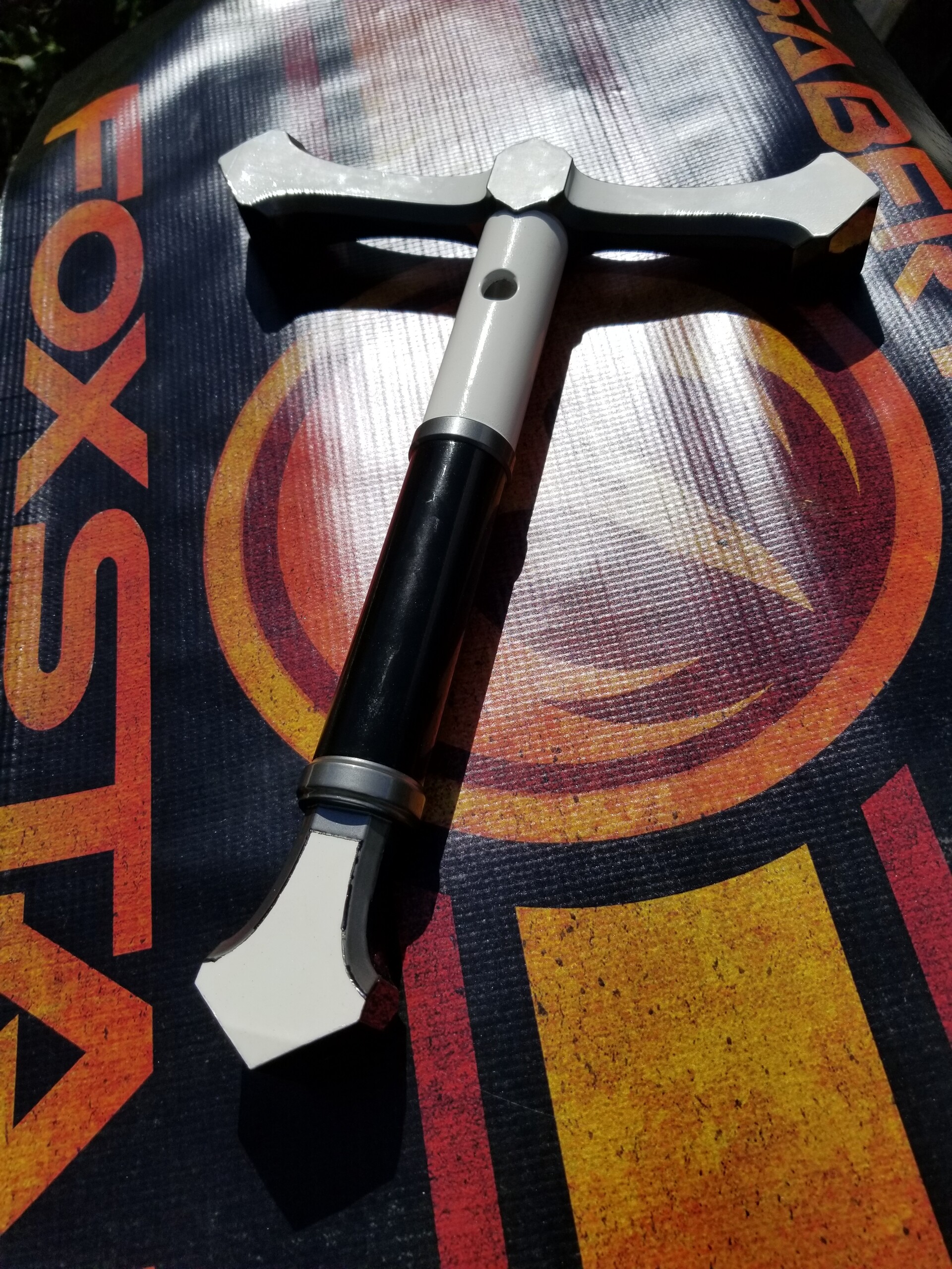 ArtStation - Black Power Ranger themed Lightsaber Powdercoat