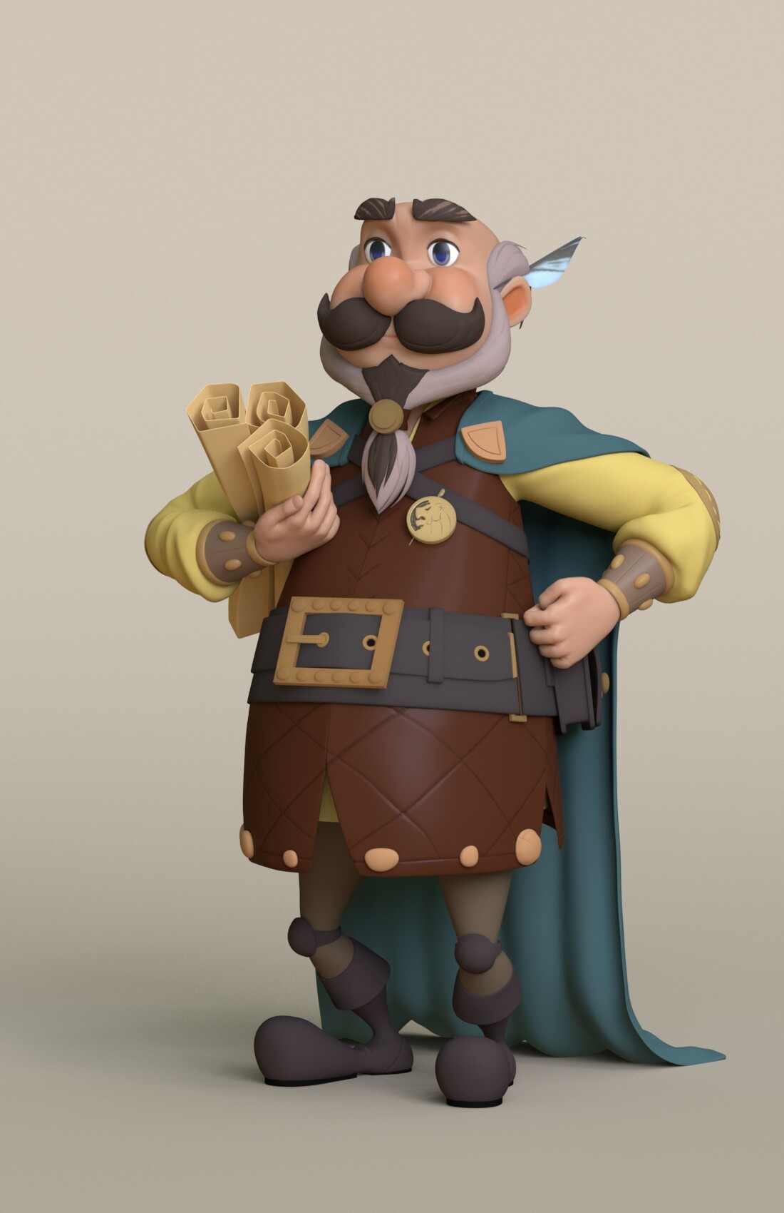 ArtStation - King’s Adviser Albert