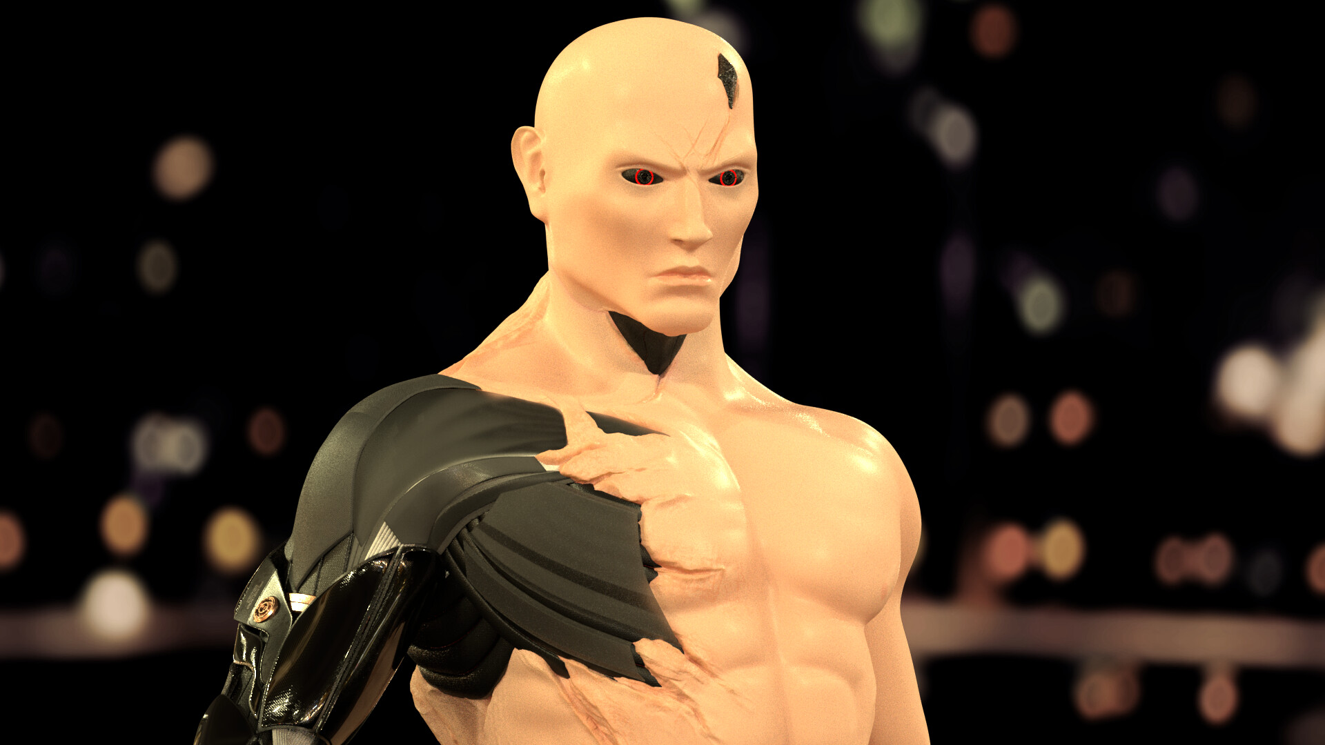 ArtStation - Cyborg Agent