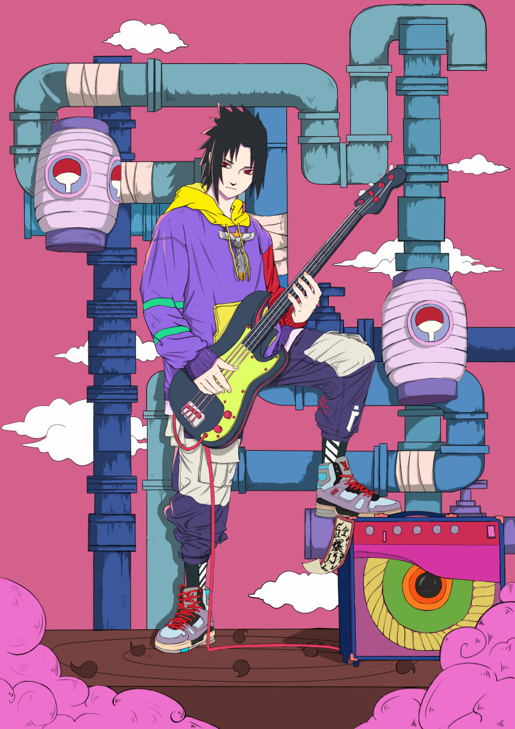 ArtStation - Uchiha Sasuke