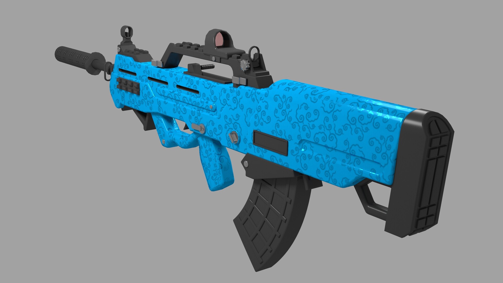 siva M - QBZ Gun Modeling