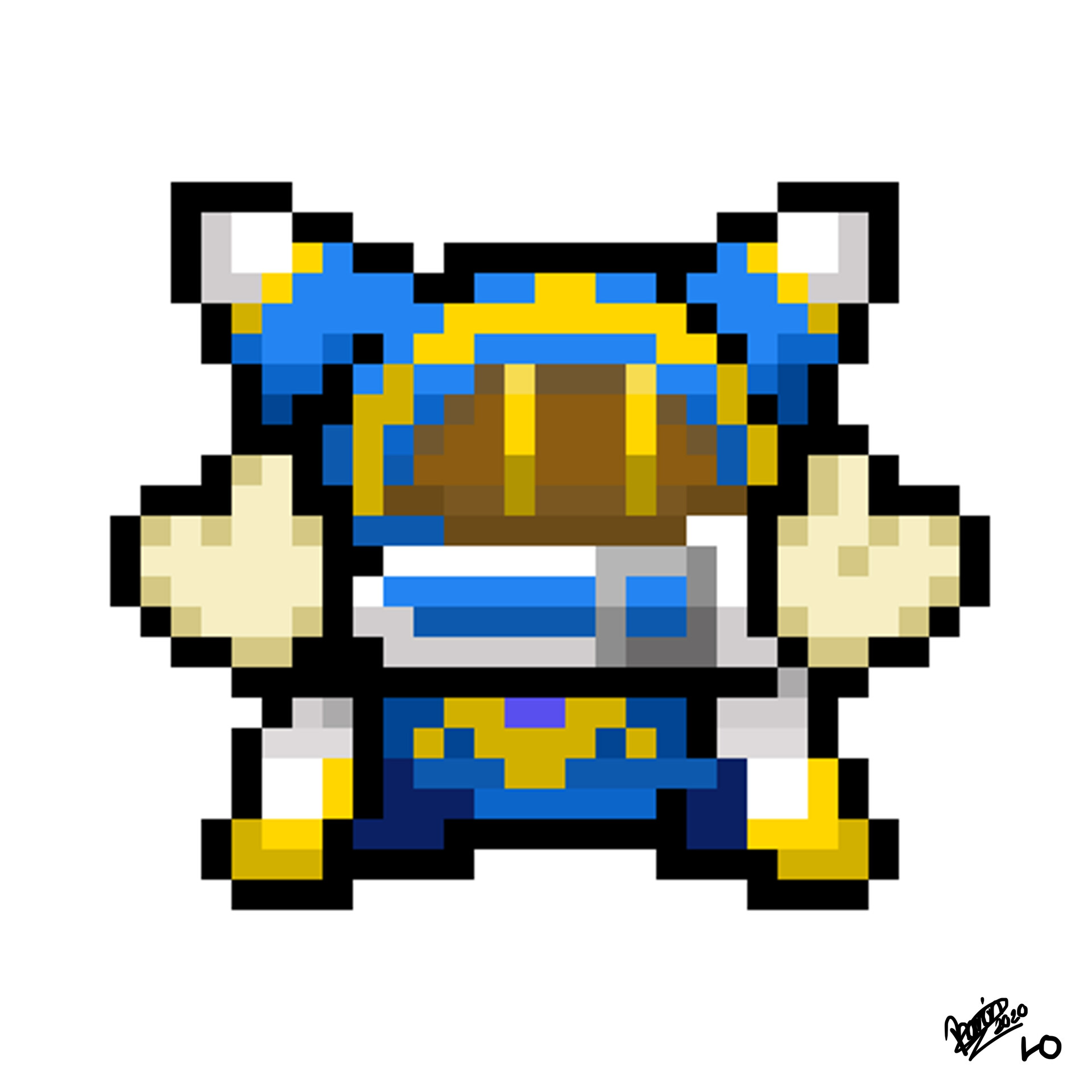 ArtStation - Magolor (pixel art)