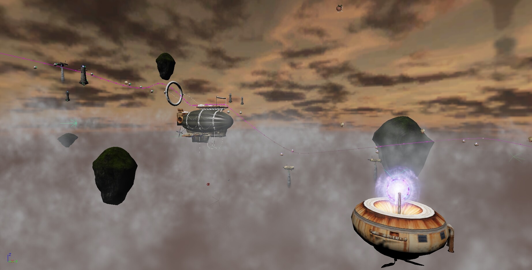 ArtStation - Delta Punk game project