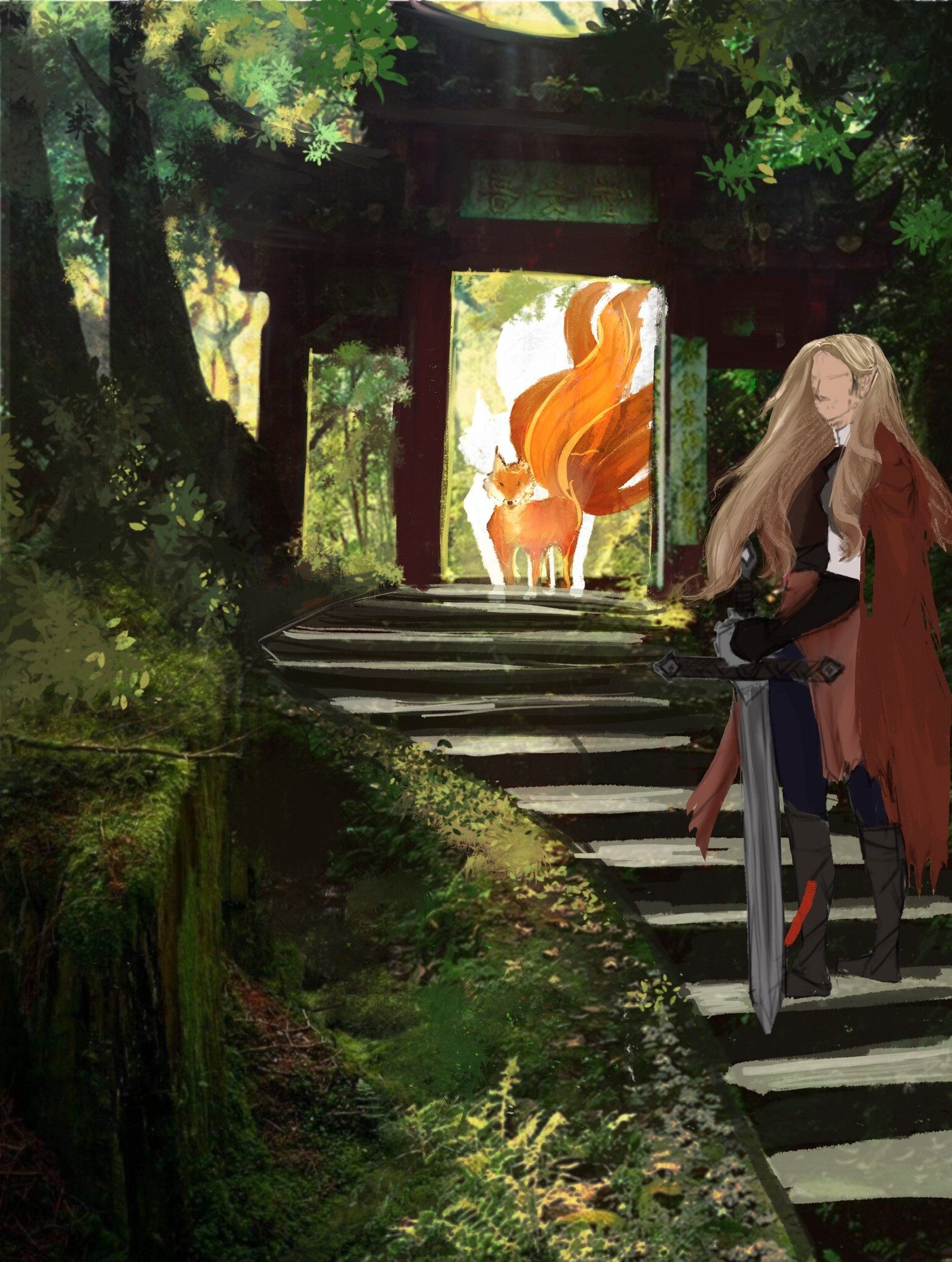 ArtStation - Procreate - WIP study