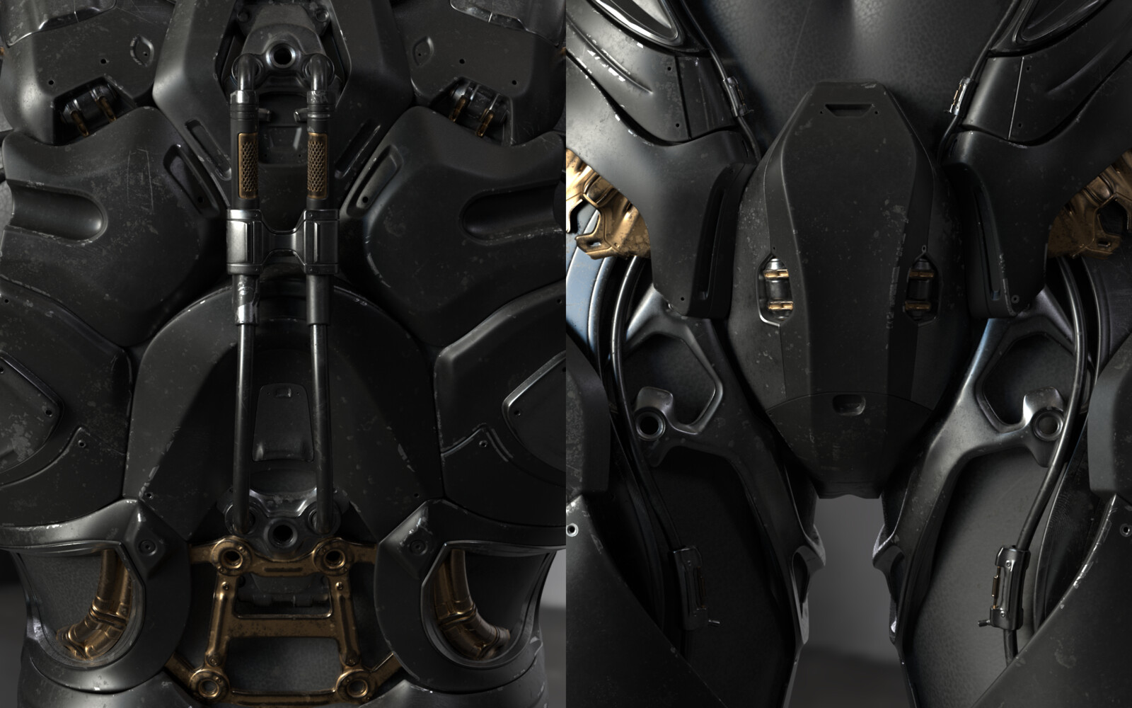 Yen Chen - Sci-fi Mech Soldier Textures