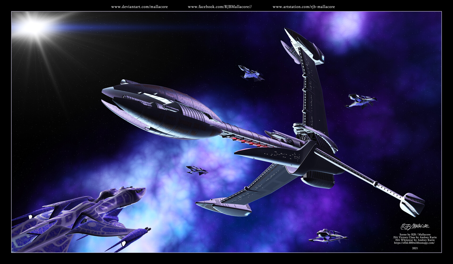 ArtStation - Babylon 5 - Whitestar Escort