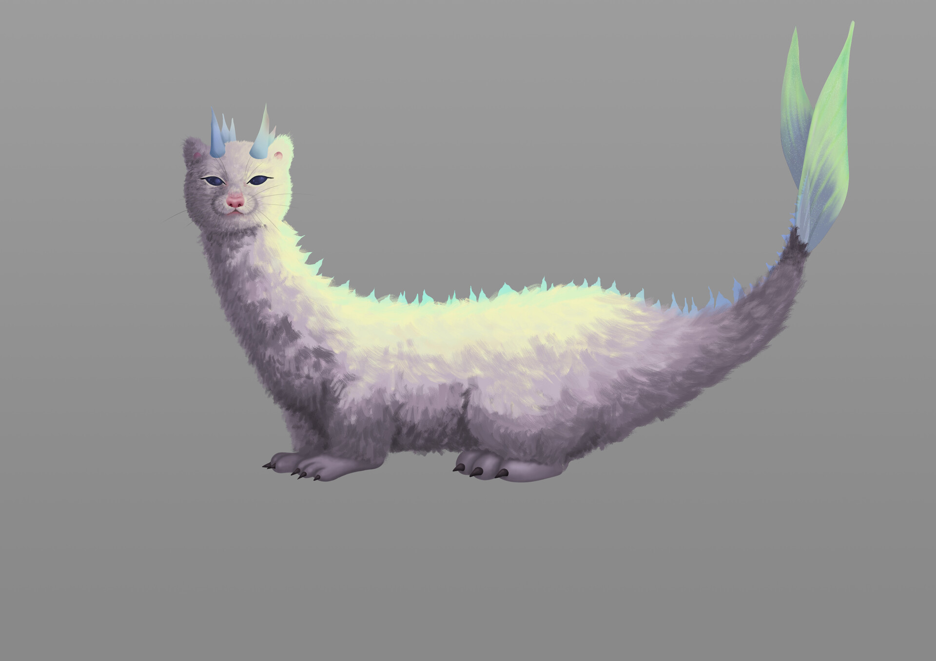 ArtStation - Magic Ferret - Creature