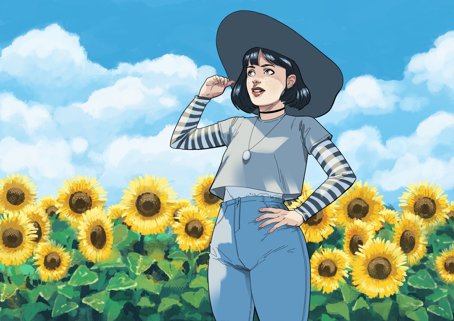 ArtStation - Sunflowers