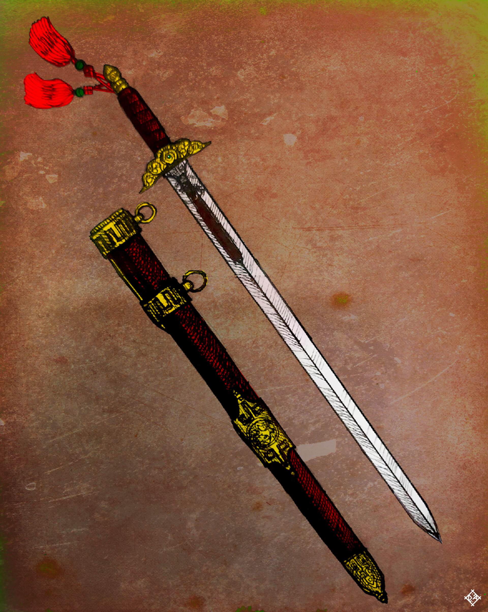 ArtStation - The highest of Meilan - Dan Gien, "Meilan unicorn"