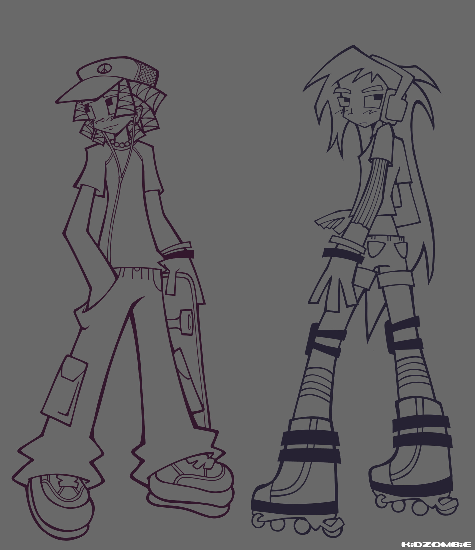 Leigh M. - humming the bassline.