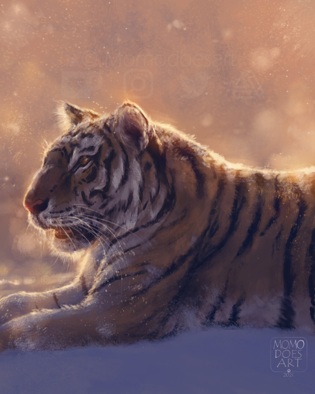 ArtStation - Tiger Study