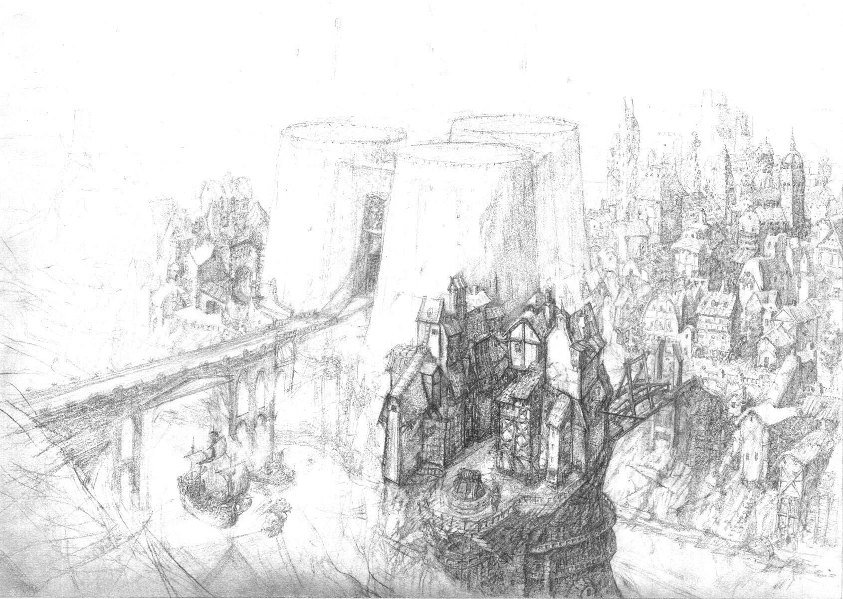ArtStation - Fantasy City