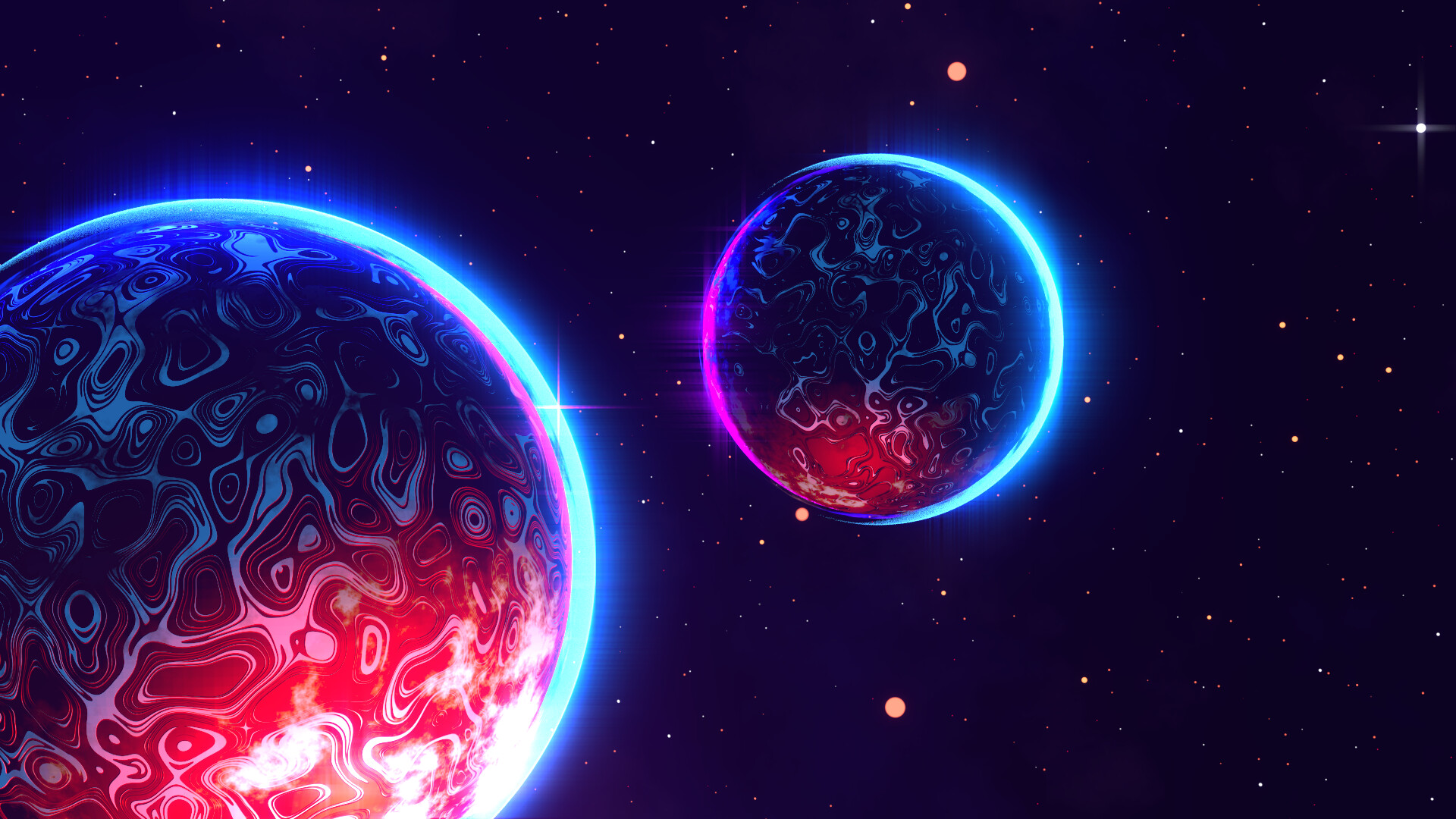 ArtStation - Sci-Fi Planetary System