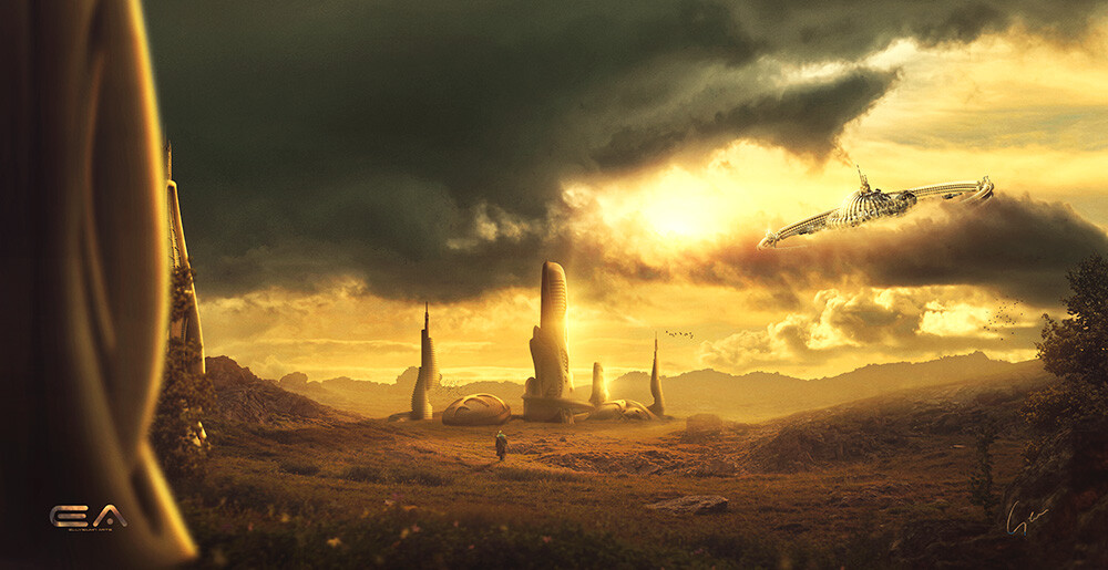 ArtStation - Distant world