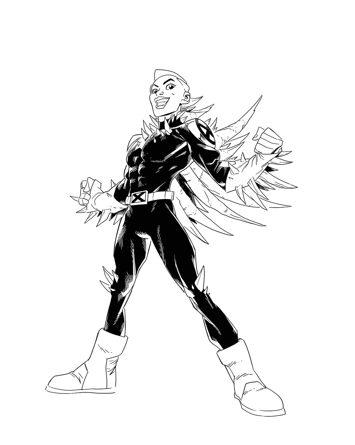 spyke x men evolution