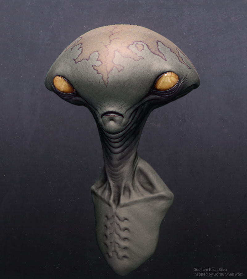 ArtStation - Alien Bust