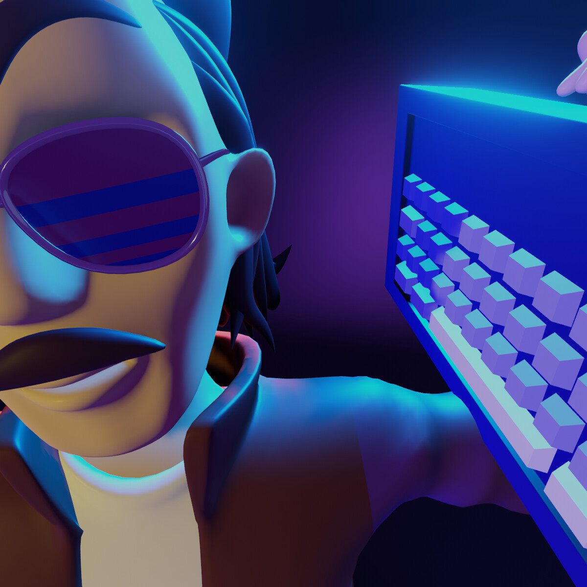 Shinta Kusuma - Hackerman 3D