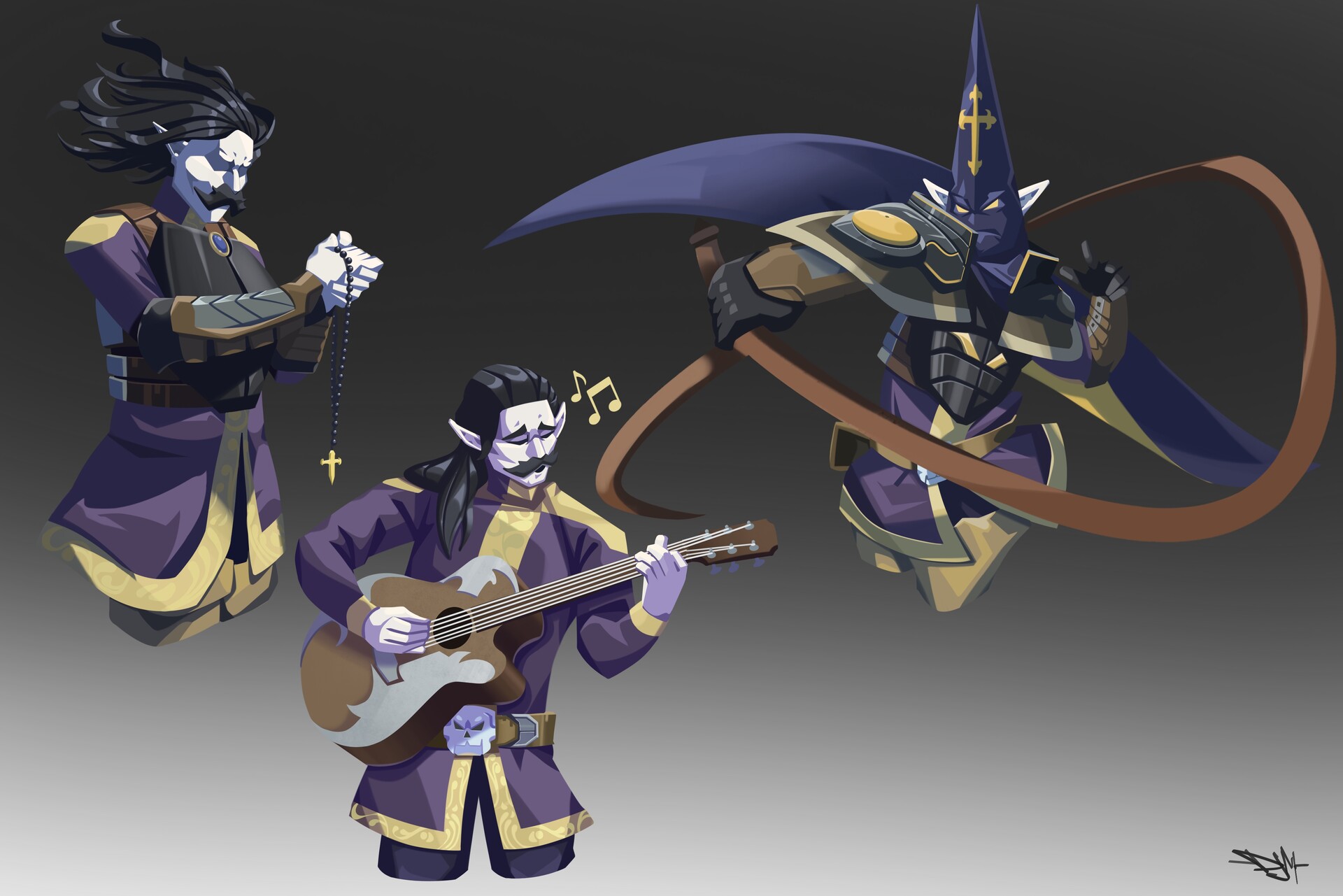 ArtStation - The Vampire Hunter