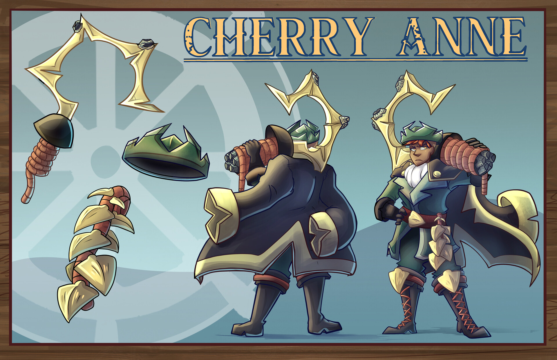 ArtStation - Character Concept: Cherry Anne