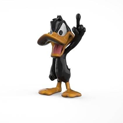 ArtStation - Mini Daffy Duck