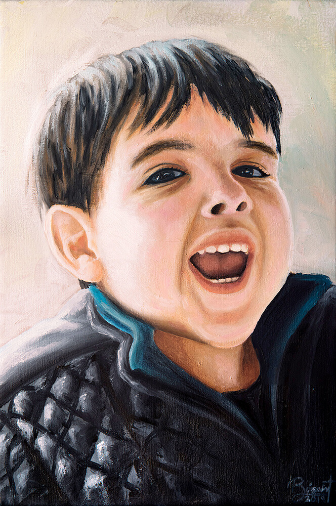 ArtStation - "GASPAR" - oil on canvas - 20x30 cm