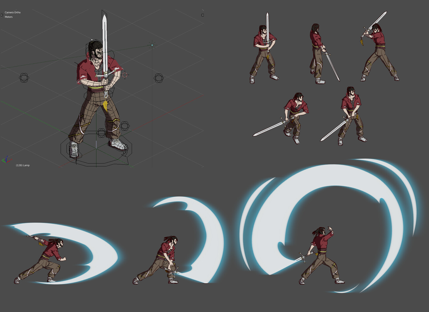 Hammer - No One Lives Pre-Rendered Sprites