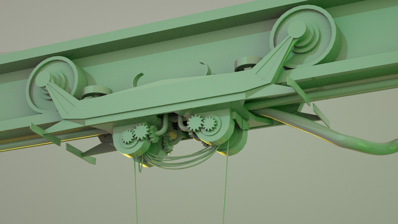 ArtStation - OverHead Crane