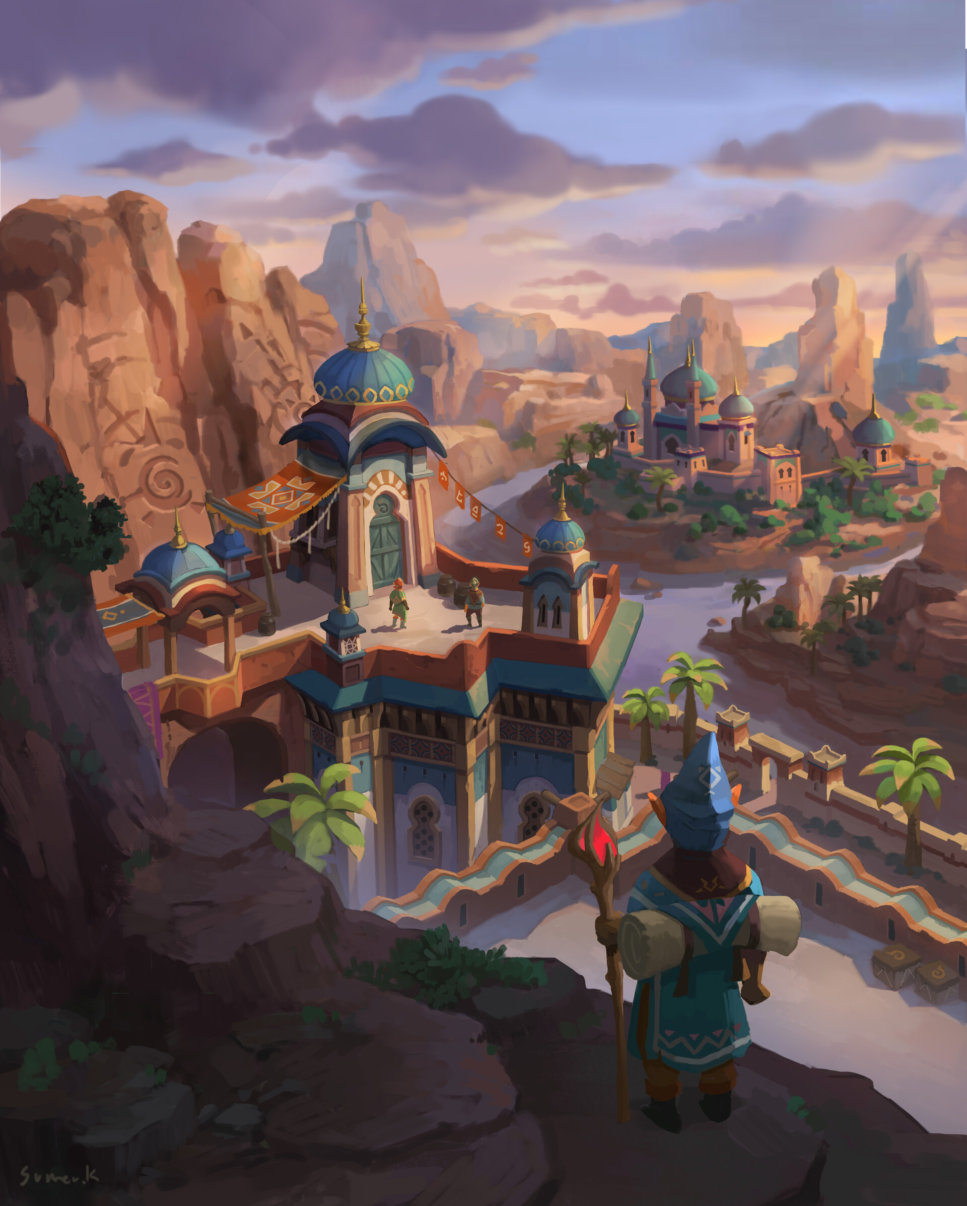 ArtStation - Middle East Village