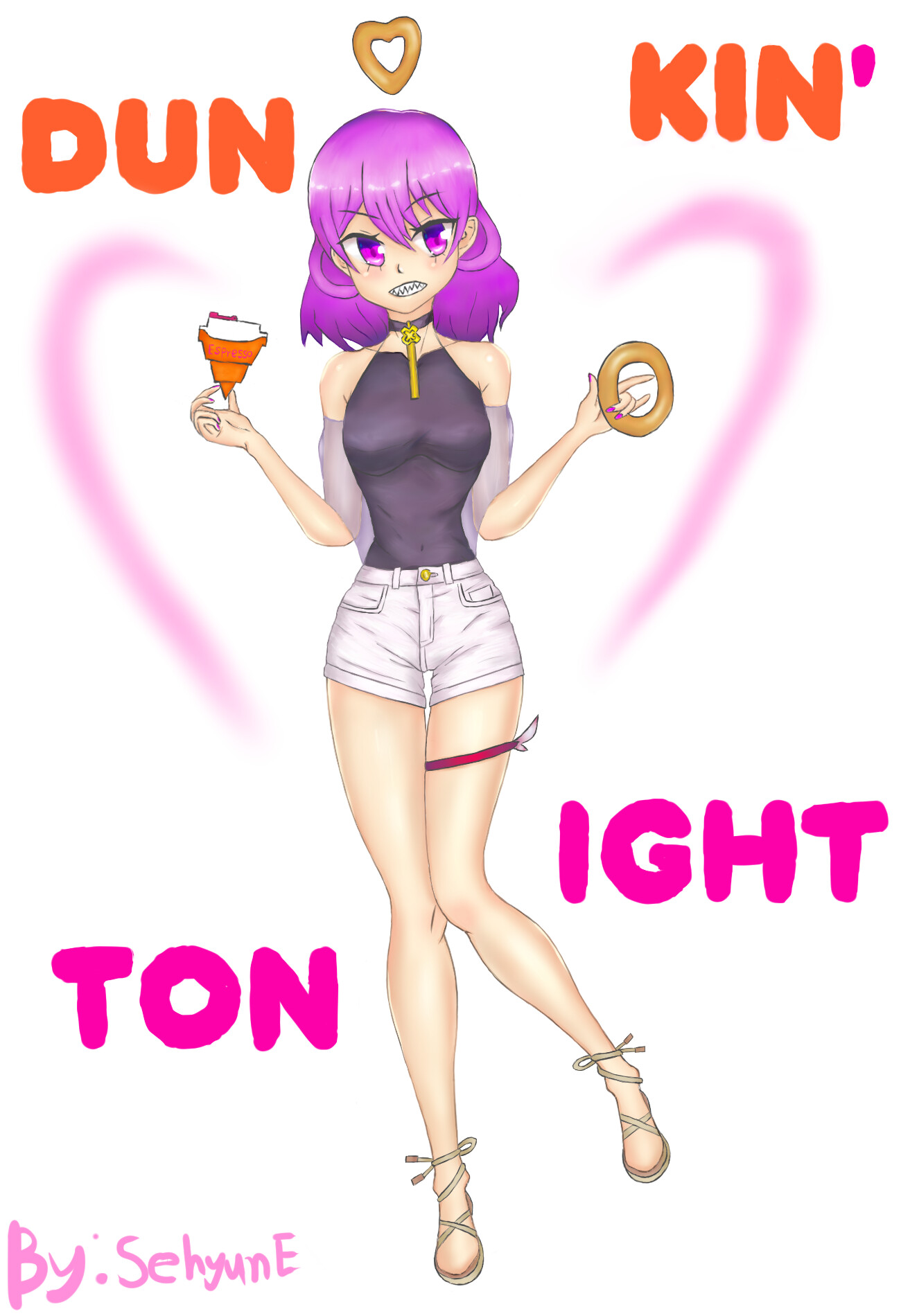 ArtStation - doughnut girl